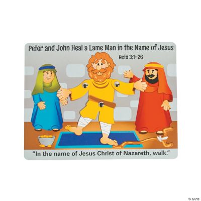 Peter & John Heal a Lame Man Craft Kit