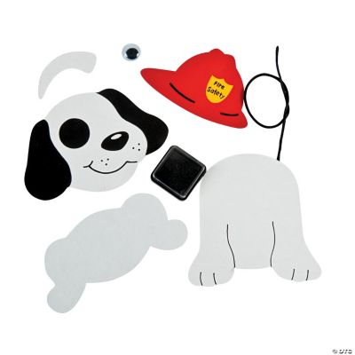 Fire Safety Dalmatians Craft Kit - Oriental Trading