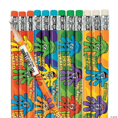 High Five Motivational Pencils - 24 Pc. | Oriental Trading