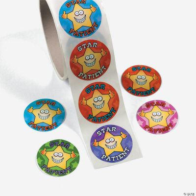 “Star Patient” Stickers - Discontinued