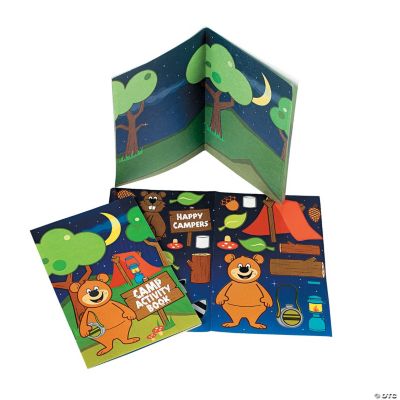 Camp Sticker Activity Books - 12 Pc. | Oriental Trading