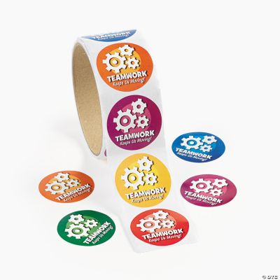 “Teamwork” Stickers - Discontinued