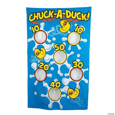 “Chuck-A-Duck” Bean Bag Toss Game - Oriental Trading