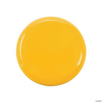 Mini Yellow Flying Discs - Discontinued