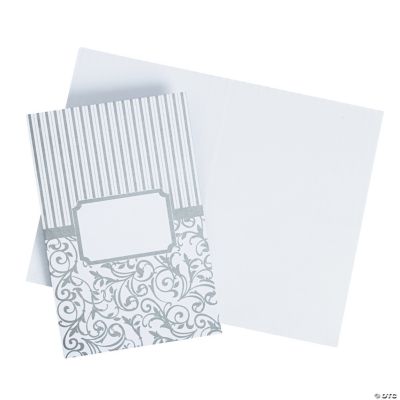 Silver Swirl Wedding Programs - Discontinued