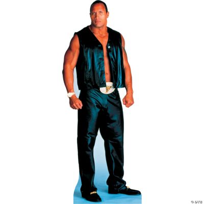 77" The Rock Life-Size Cardboard Cutout Stand-Up | Oriental Trading