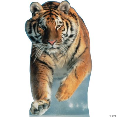 Tiger Snow Cardboard Stand-Up | Oriental Trading
