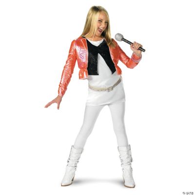 Girl’s Hannah Montana™ with Pink Jacket Costume - Small | Oriental Trading