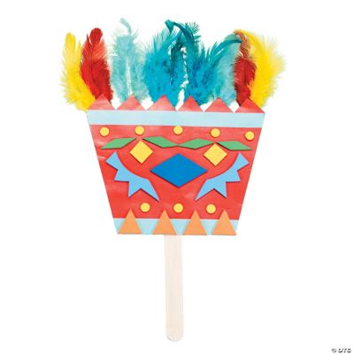 Native American Dance Fan Craft Kit - Discontinued