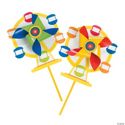 Ferris Wheel Pinwheel Craft Kit - Discontinued