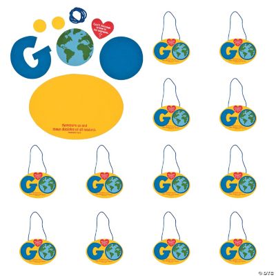 7" x 5" Religious Go Tell All Inspirational Sign Foam Craft Kit - Makes ...