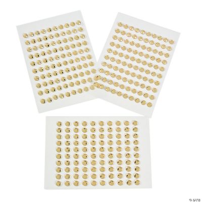 Yellow Adhesive Jewels - Discontinued