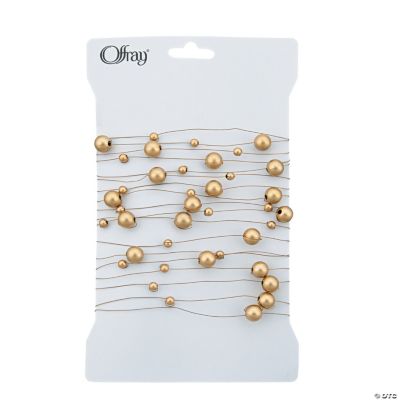 Gold Decorative Strings Of Beads - Discontinued