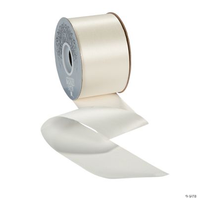 Ivory Satin Ribbon - Discontinued