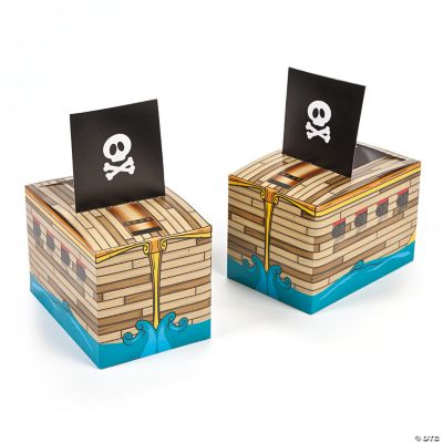 Pirate Ship Favor Boxes - Discontinued