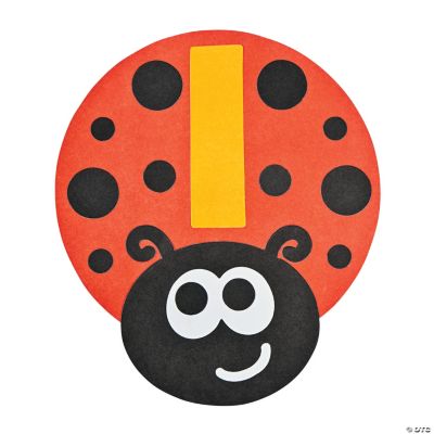 “L Is For Ladybug” Lowercase Letter L Craft Kit - Discontinued
