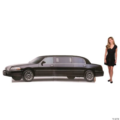Hollywood Limo Cardboard Stand-Up - Discontinued