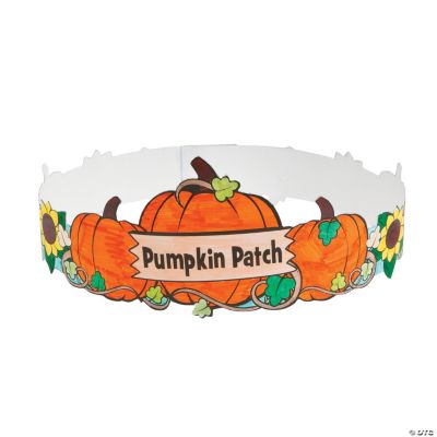 Color Your Own “Pumpkin Patch” Crowns - Discontinued