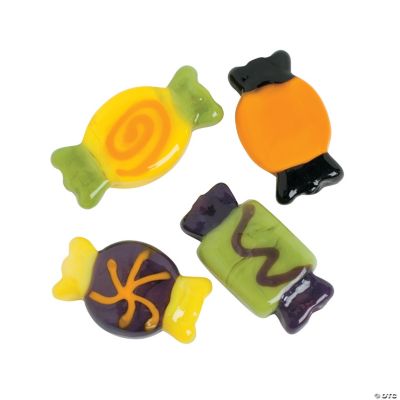 Wrapped Candy Lampwork Beads - Discontinued