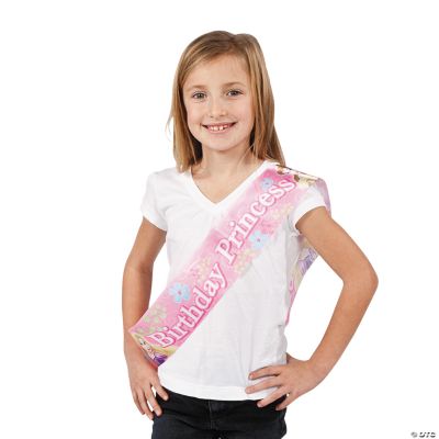 Disney Princess Birthday Princess Sash - Discontinued