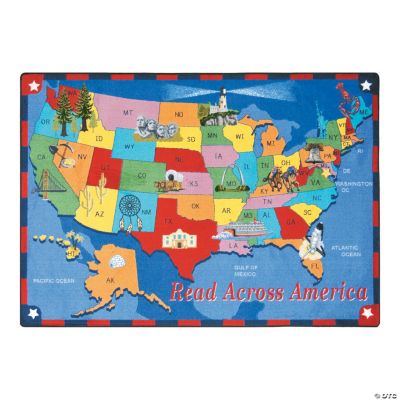 Joy Carpets Read Across America® Classroom Rug | Oriental Trading