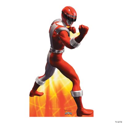 Red Power Ranger Cardboard Stand-Up - Discontinued