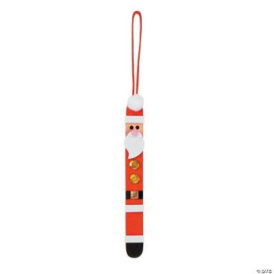 Craft Stick Santa Christmas Ornament Craft Kit - Discontinued