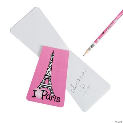 Eiffel Tower Notepads with Gem - Discontinued