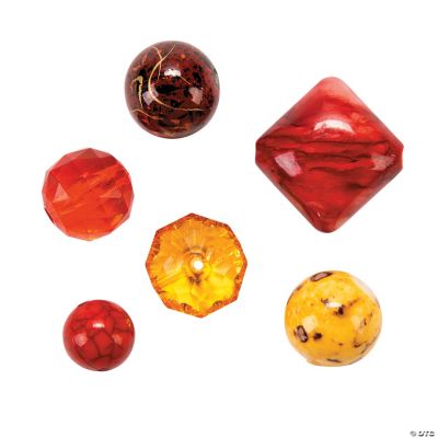 Red & Gold Bead Mix - Discontinued