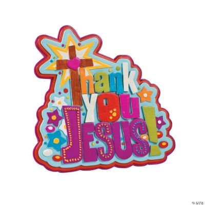 Thank You Jesus Wall Sign - Discontinued