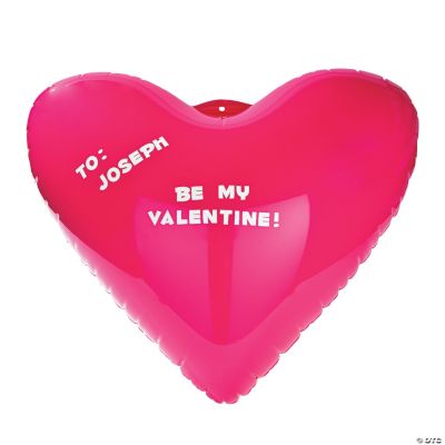 Giant Inflatable Heart with Stickers - Discontinued