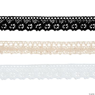 Neutral Lace Ribbon 3 Pack, Ribbon, Scrapbooking Supplies, Craft ...