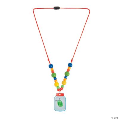 Bug in A Jar Thumbprint Necklace Craft Kit - Discontinued