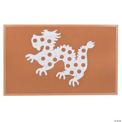 DIY Dragon Puzzle Bulletin Board - Discontinued