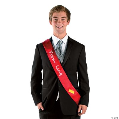 Red Prom King Sash | Oriental Trading