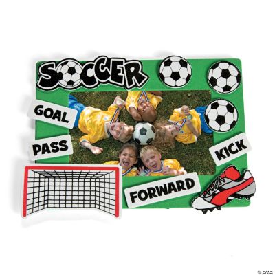 Soccer Picture Frame Craft Kit - Discontinued