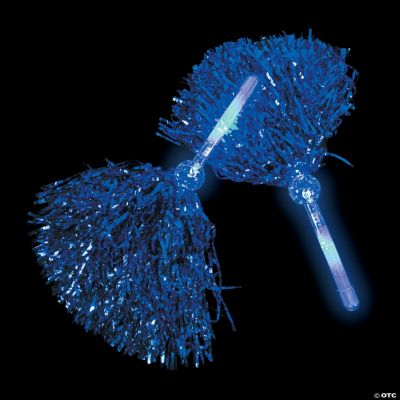 Blue LED Pom-Poms - Discontinued