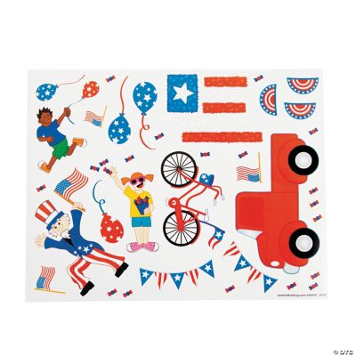 Patriotic Parade Sticker Scenes - Discontinued