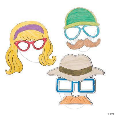 Color Your Own Disguise Masks