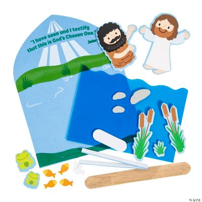 Baptism of Jesus Craft Kit, Decoration Crafts, Crafts for Kids, Craft ...