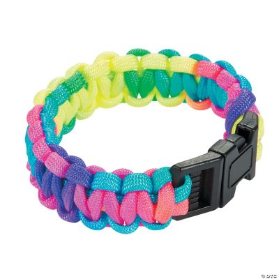 Large Multicolor Paracord Bracelets - Discontinued