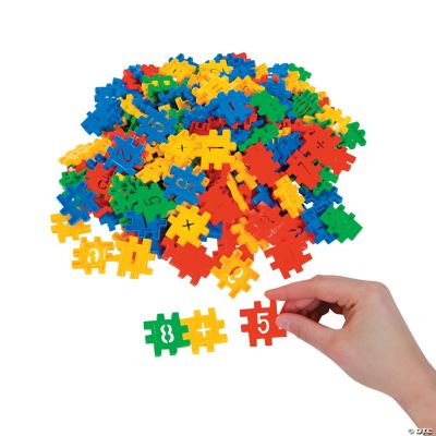 Mathematic Connecting Blocks - Oriental Trading