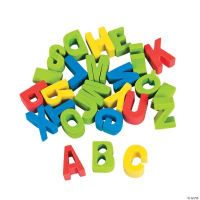 Mini ABC Erasers - Discontinued