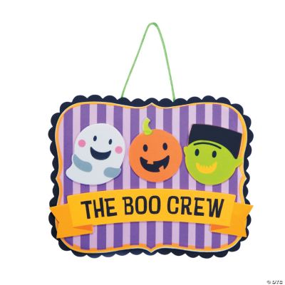 Boo Crew Sign Craft Kit - Discontinued