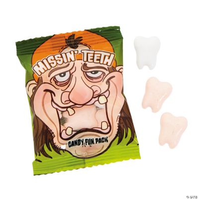Missing Teeth Hard Candy Fun Packs - Discontinued