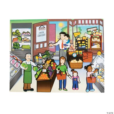 Grocery Store Sticker Scenes - Discontinued