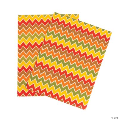 Fall Chevron Adhesive Sheets - Discontinued