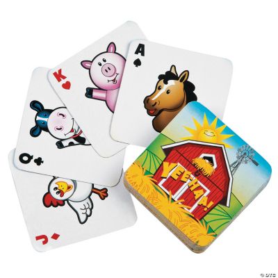 Farm Animal Playing Cards - Discontinued
