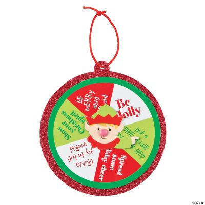 Elf Spinner Ornament Craft Kit - Discontinued
