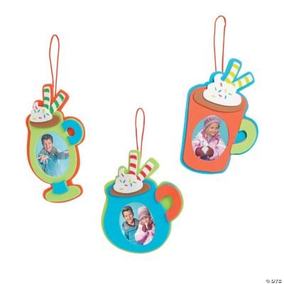 Hot Cocoa Picture Frame Ornament Craft Kit - Discontinued